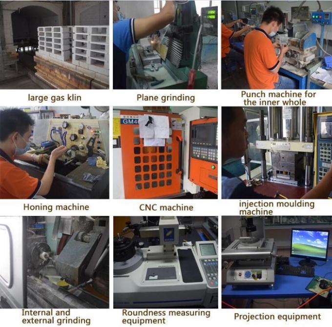 Ceramic Semiconductor Wafer Boat For Diffusion Of 8" Wafer Processing ...