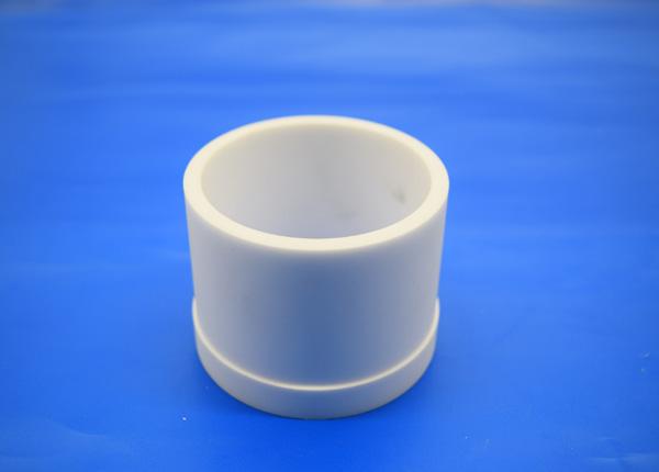 White Color Machinable Ceramic Block 95 - 99.7 % Alumina Circular Block ...