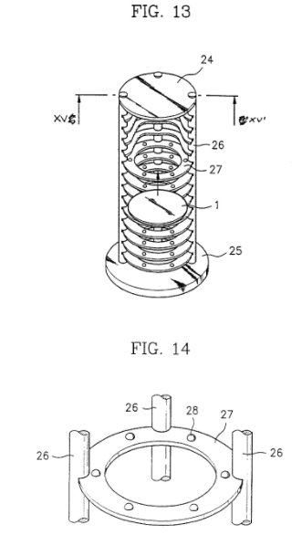 Ceramic Semiconductor Wafer Boat For Diffusion Of 8" Wafer Processing ...
