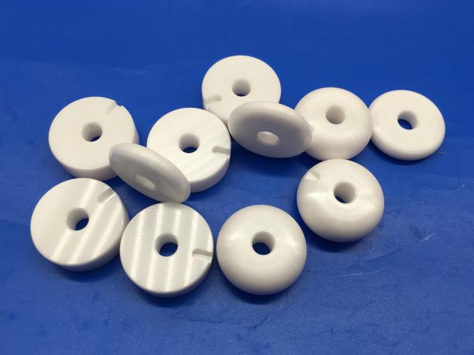 Non Conductive Round Zirconia Machinable Ceramic Block / Beads / Insulator