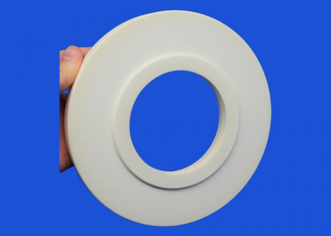 Wear Resistant Al2O3 Ceramic Rings Insulating Alumina Ceramic Spacer Parts