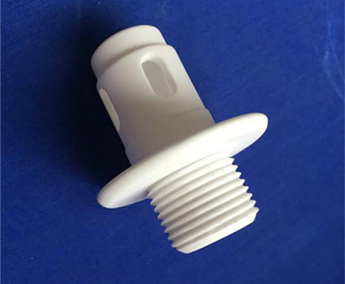 Alumina Ceramic Parts Ceramic Threaded Rod for Medical Equipment