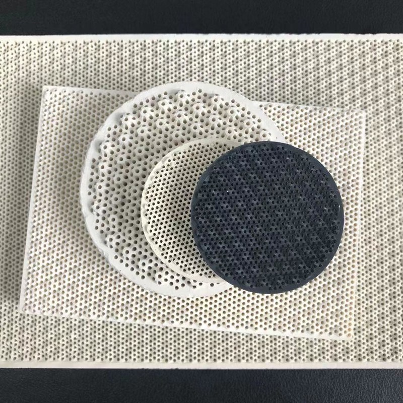 Heat Resist Element Refractory Ceramics Plate Porous Ceramic Cordierite ...
