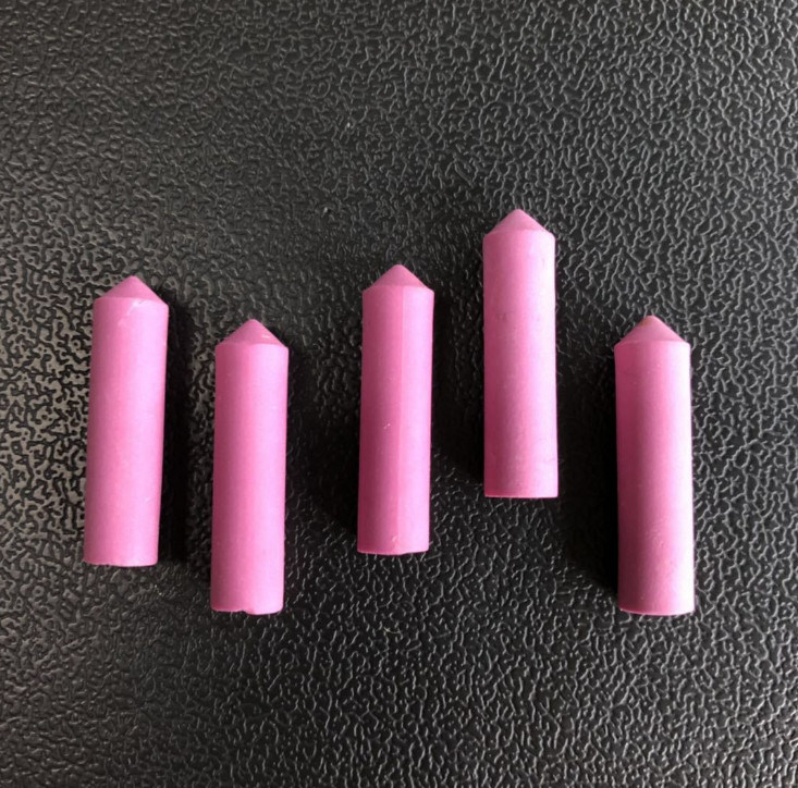 Pink Color 95 Alumina Cermaic Rod 3.6g/Cm3 Al2O3 Aluminum Oxide