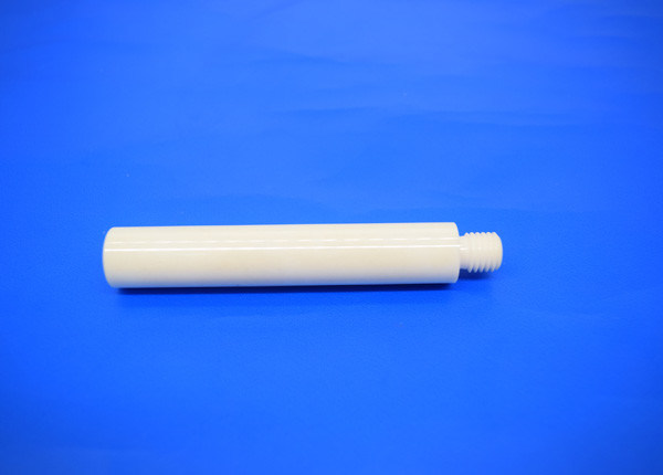 High Precision Zirconia Ceramic Threaded Rod , Aluminum Threaded Rod ...