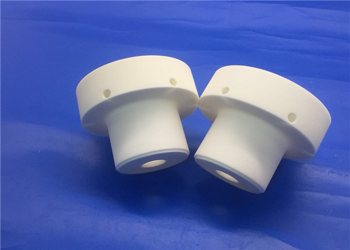 95% Alumina Ceramic Parts Electrical Insulator Piece / Bushing / Tube ...