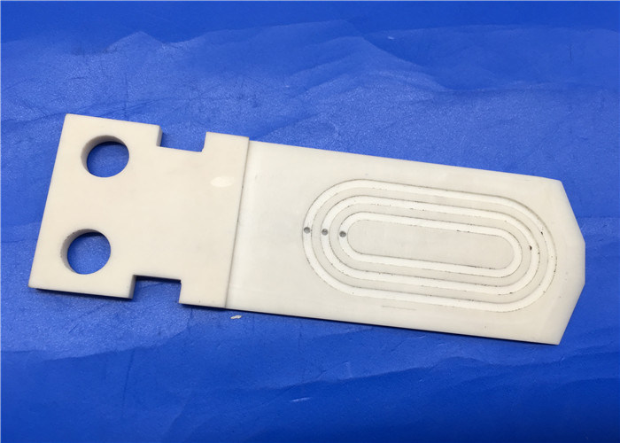 White Advanced Technical Ceramics Insulator Plates For Electrostatic ...