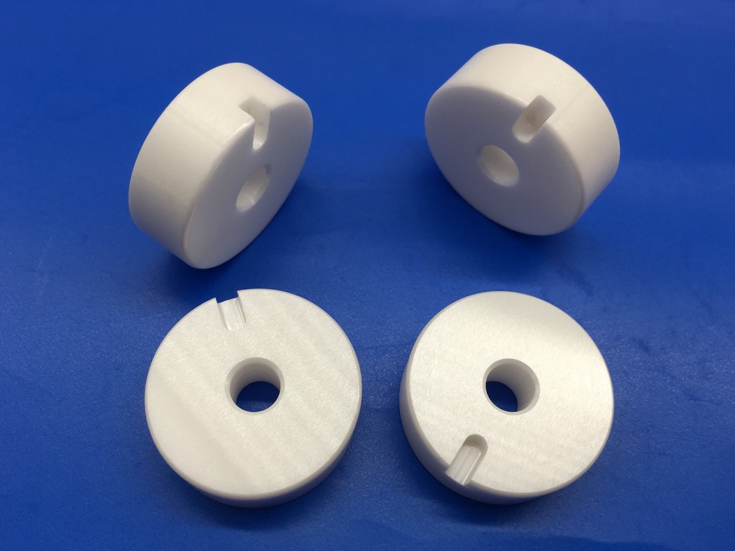 Non Conductive Round Zirconia Machinable Ceramic Block / Beads / Insulator