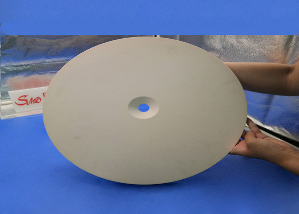 Custom Large 97% Alumina Porous Ceramic Disk / Al2o3 Bunner Plates