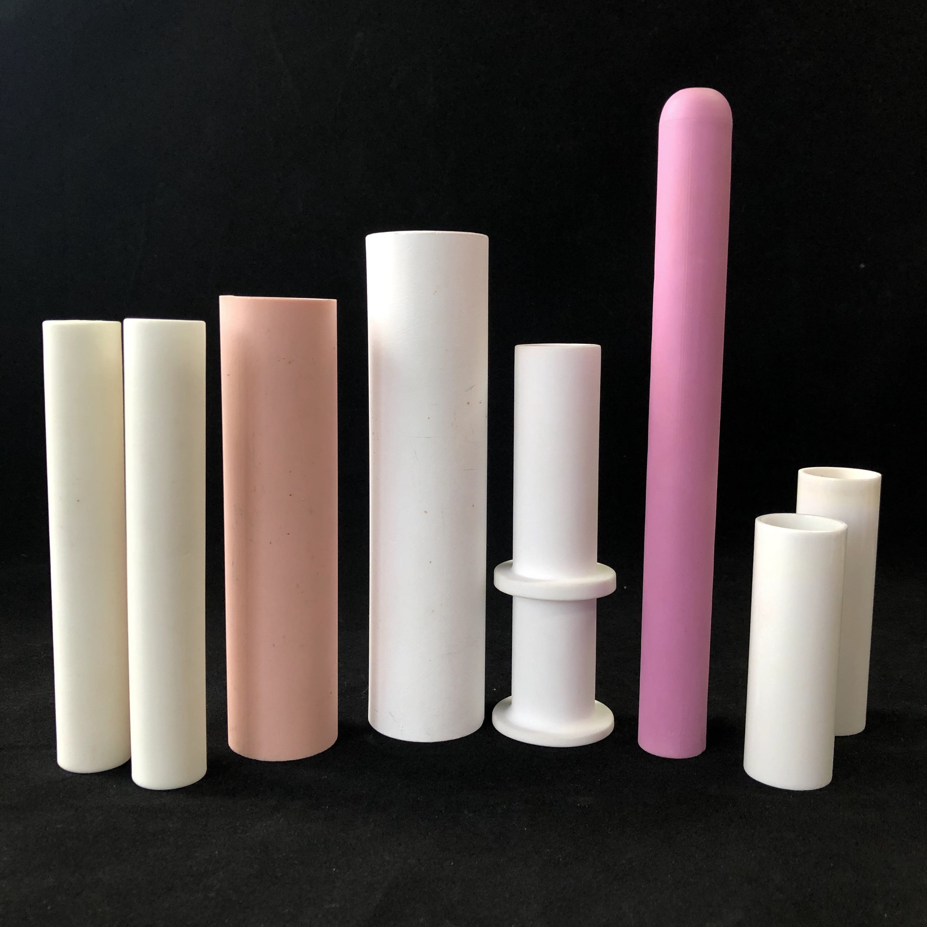 High Temperature Resistance Alumina Protection Tube 95% Alumina Ceramic ...