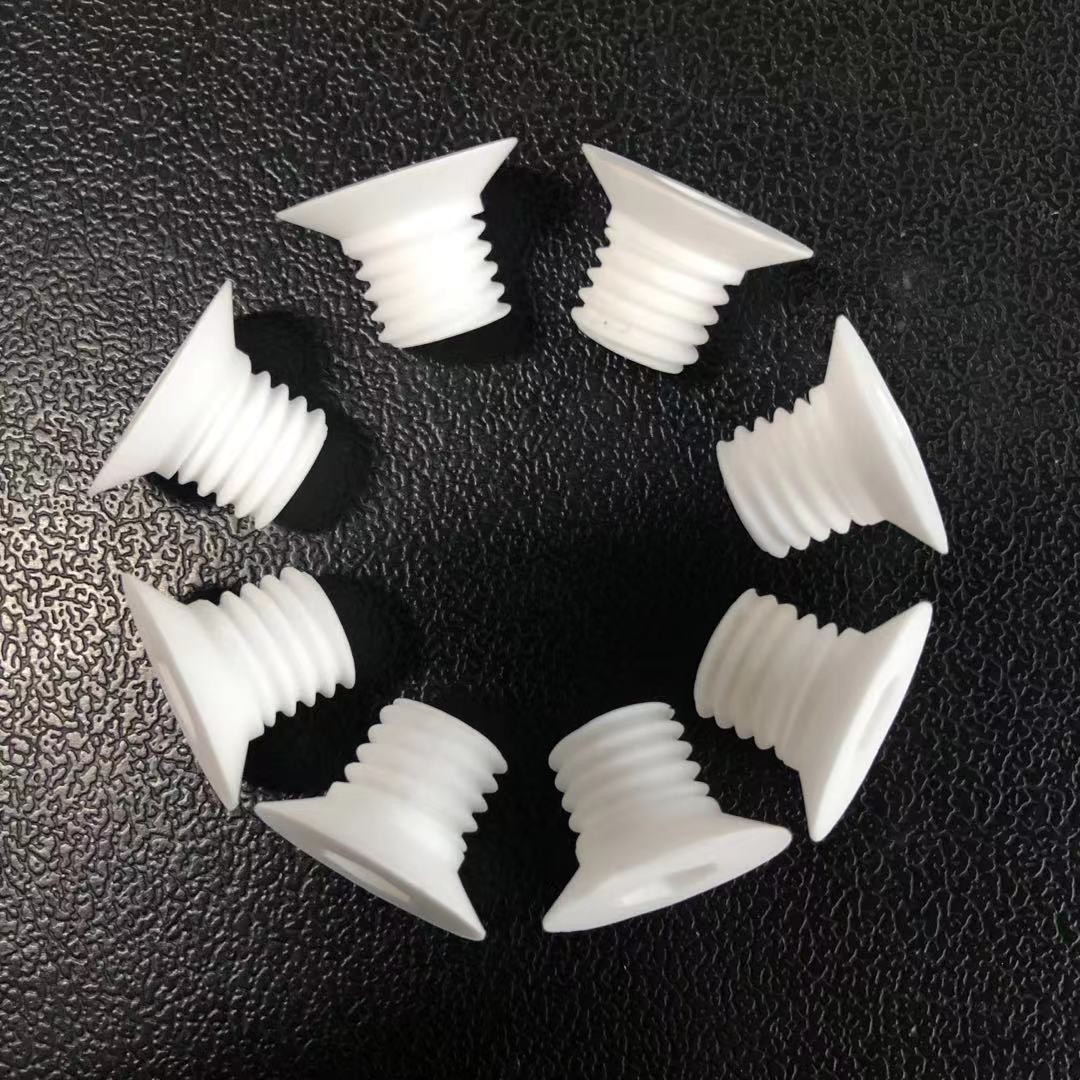 M3 To M16 95 Alumina Ceramic Insulator Screw Insulating Ceramic Screw ...