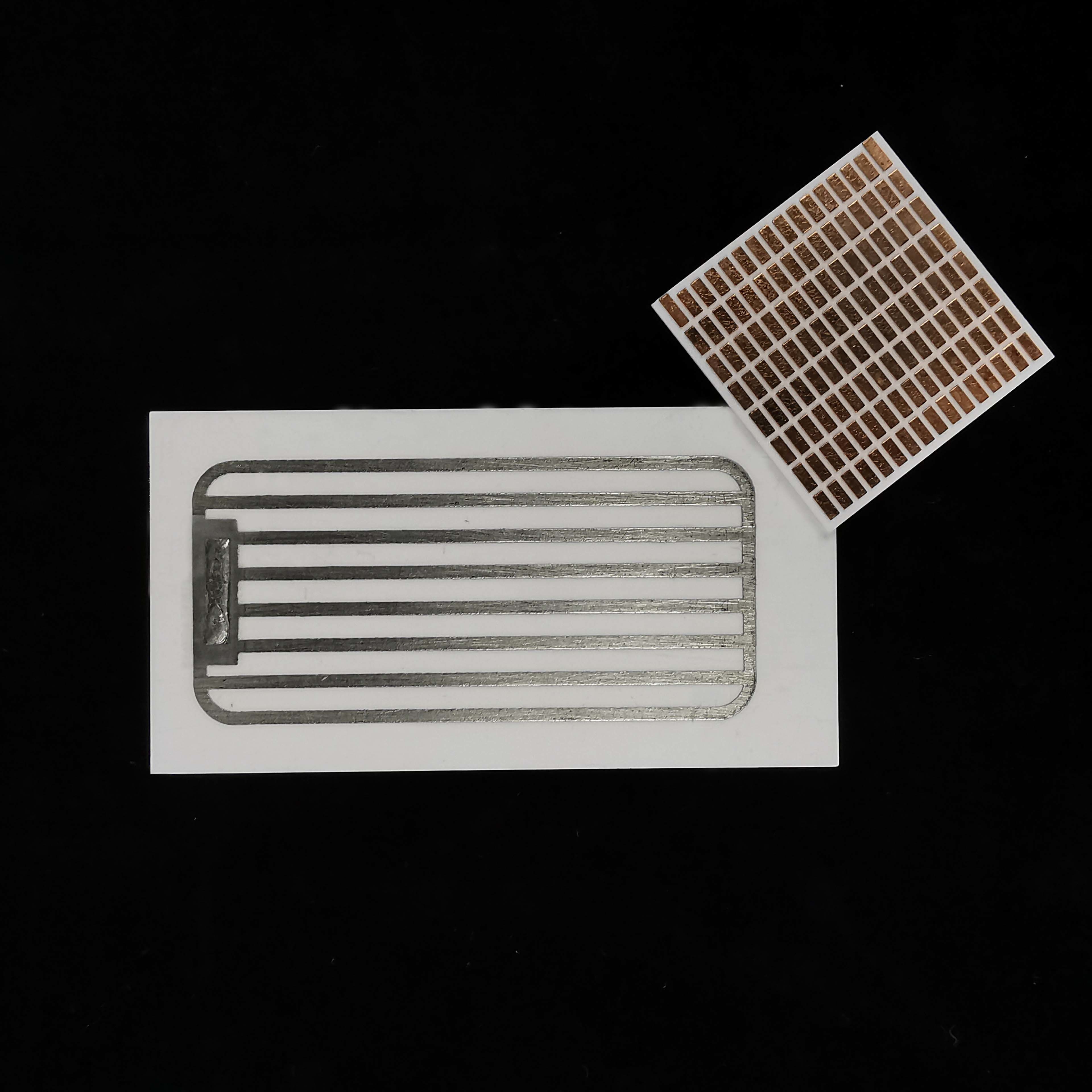 95% Copper Coated DBC Direct Bonded Copper Substrate Ceramic Substrate ...
