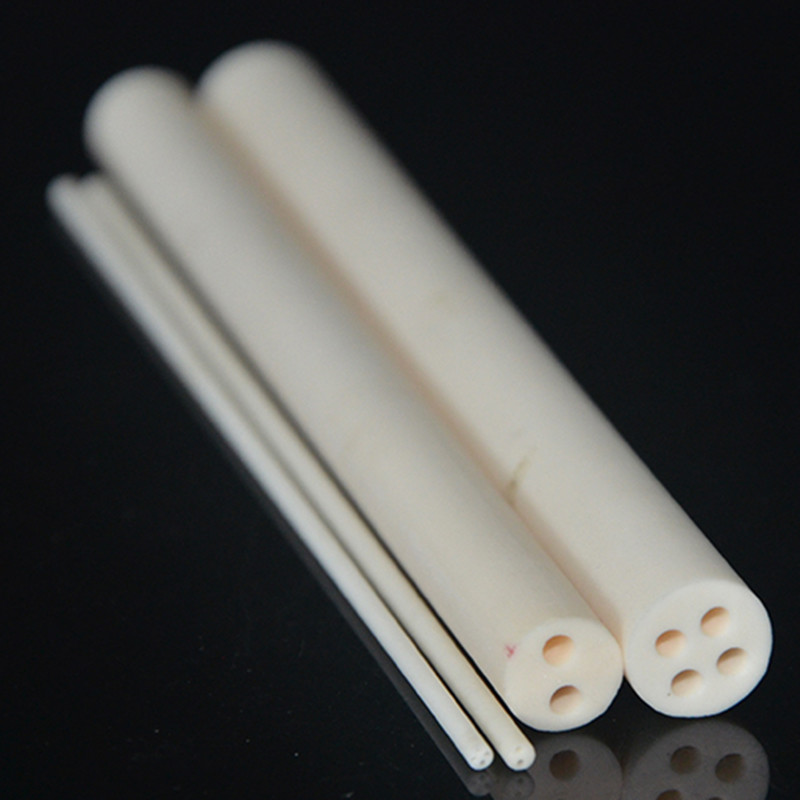 Multihole Insulating Hollow Ceramic Tubes 99% Alumina Ceramic ...